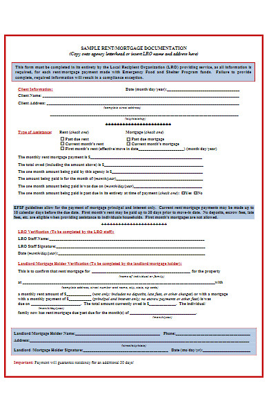 FREE 10+ Verification of Mortgage Forms Download – How to Create Guide ...