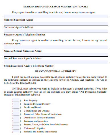 Free 10+ Property Power of Attorney Forms Download – How to Create ...