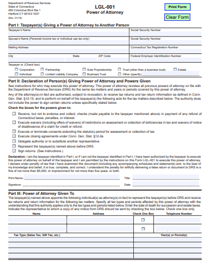 10+ Free Connecticut (CT) Power of Attorney Form Download – How to ...