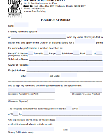 10+ Free Florida (FL) Power of Attorney Form Download – How to Create Guide, Tips