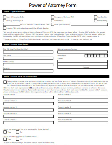 Free 11+ Lasting Power of Attorney Forms Download – How to Create Guide ...
