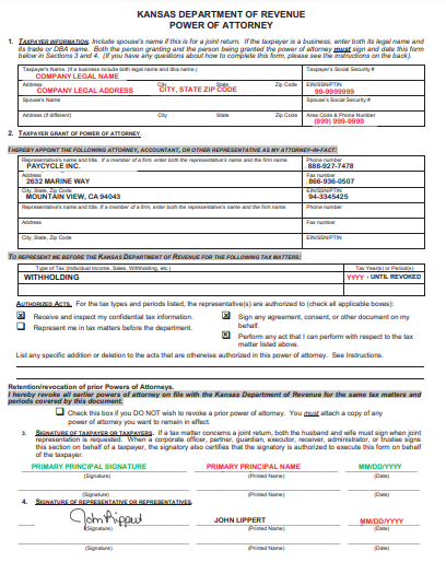 10+ Free Kansas (KS) Power of Attorney Form Download – How to Create ...