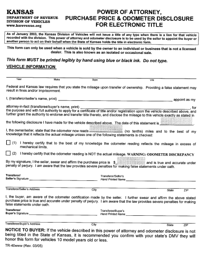 10+ Free Kansas (KS) Power of Attorney Form Download – How to Create ...