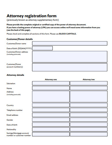 Free 11+ Lasting Power of Attorney Forms Download – How to Create Guide ...