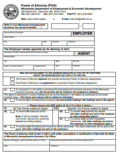10+ Free Minnesota (MN) Power of Attorney Form Download – How to Create ...