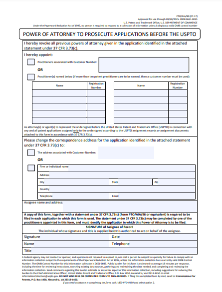 Free 10+ Trademark Power of Attorney Form Download – How to Create ...