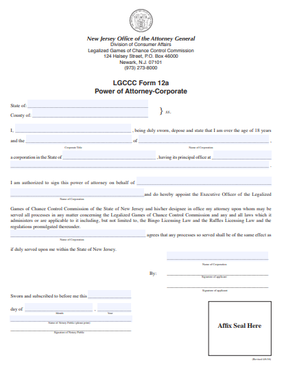 10+ Free New Jersey (NJ) Power of Attorney Form Download – How to ...