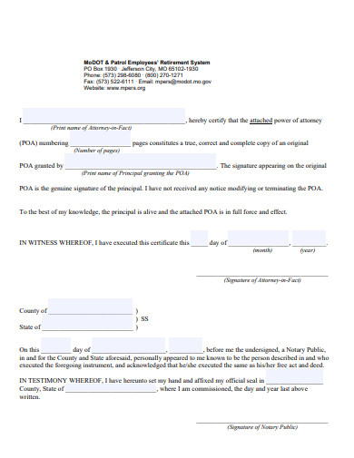 Free 10+ Notary Power of Attorney Form Download – How to Create Guide, Tips