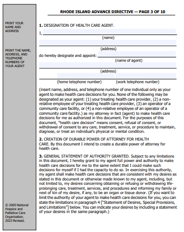 10+ Free Rhode Island (RI) Power of Attorney Form Download – How to ...