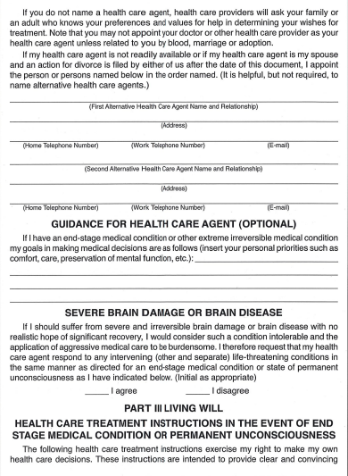 Free 10+ Advance Directive Power of Attorney Form Download – How to ...