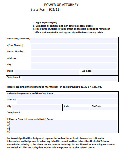 Free 10+ Notary Power of Attorney Form Download – How to Create Guide, Tips