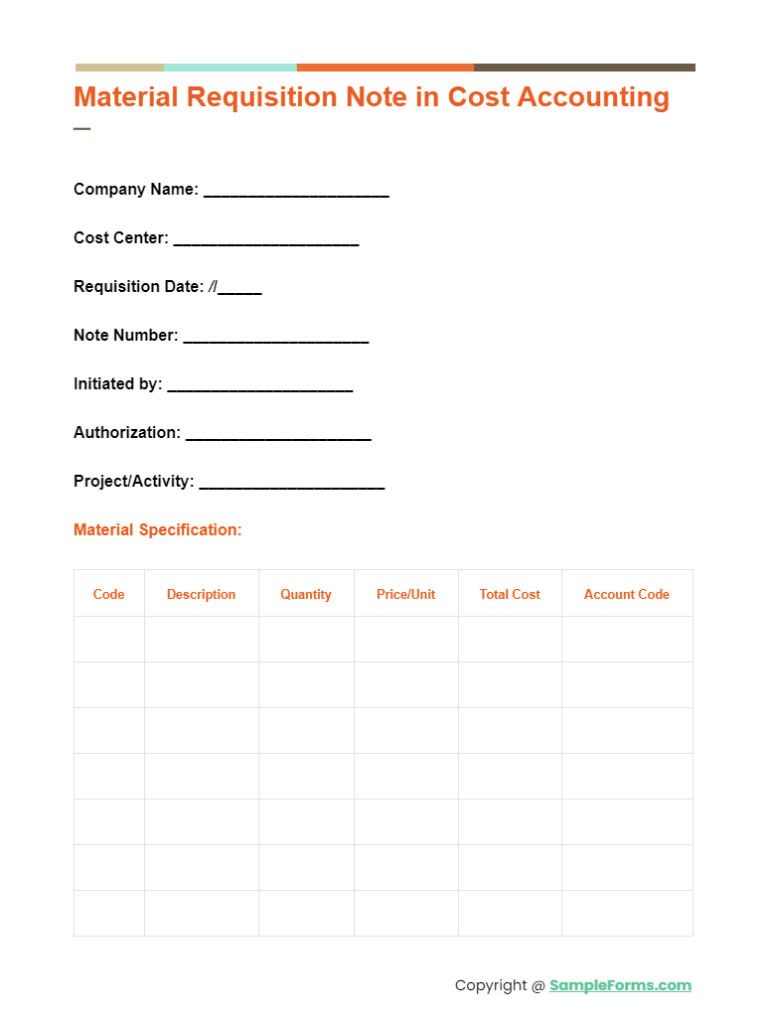 FREE 18+ Material Requisition Form Samples, PDF, MS Word, Google Docs