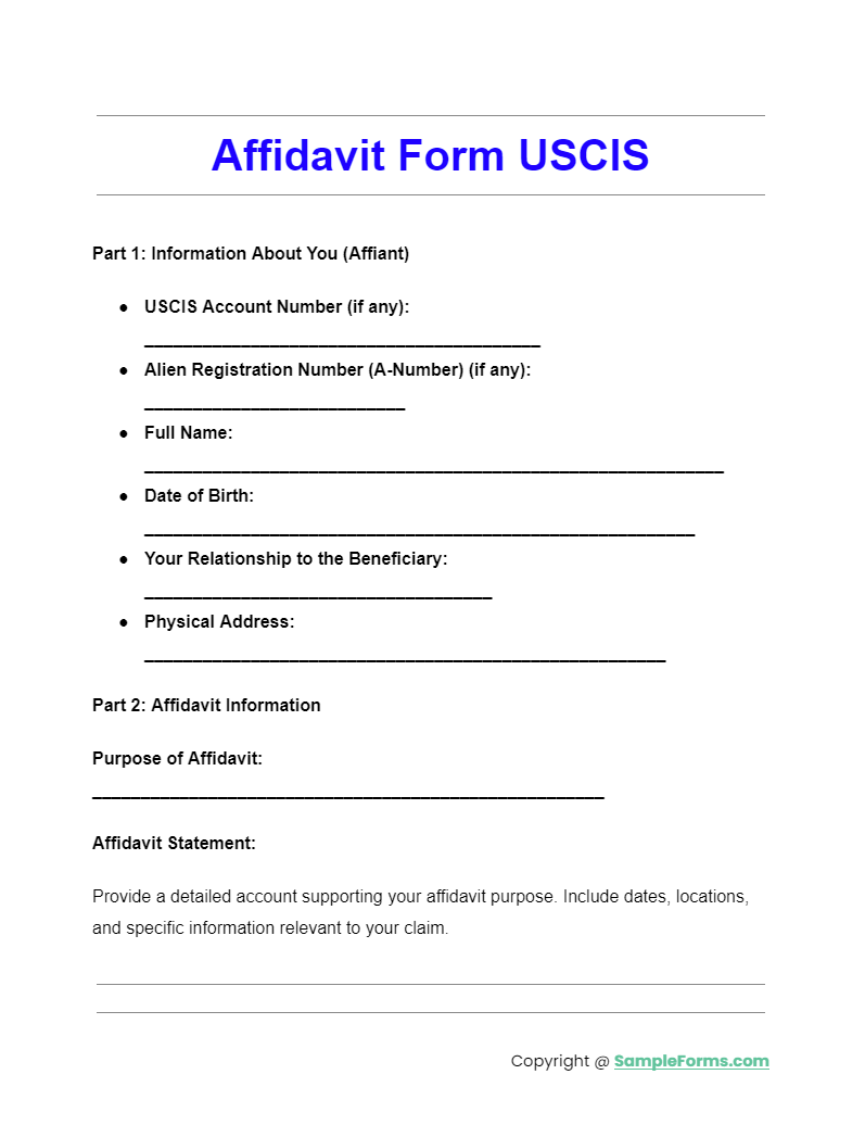 FREE 29+ Affidavit Form Samples, PDF, MS Word, Google Docs