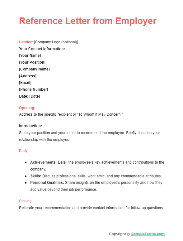 FREE 12+ Reference Letter Samples, PDF, MS Word, Google Docs