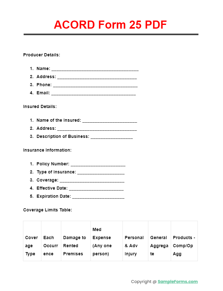 FREE 10+ Certificate of Liability Insurance Form Samples, PDF, MS Word ...