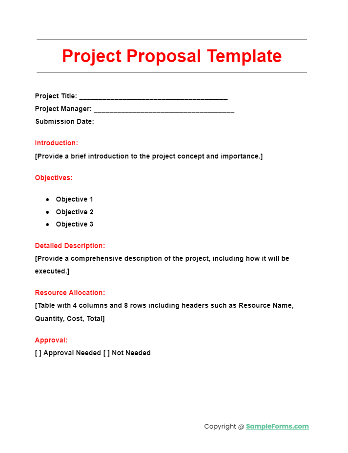 FREE 15+ Project Proposal Samples, PDF, MS Word, Google Docs, Excel