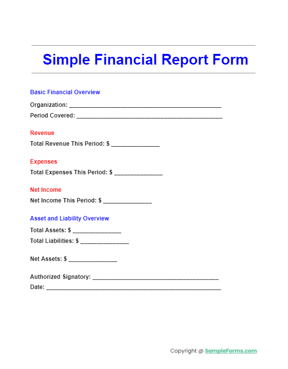 FREE 12+ Financial Report Form Samples, PDF, MS Word, Google Docs