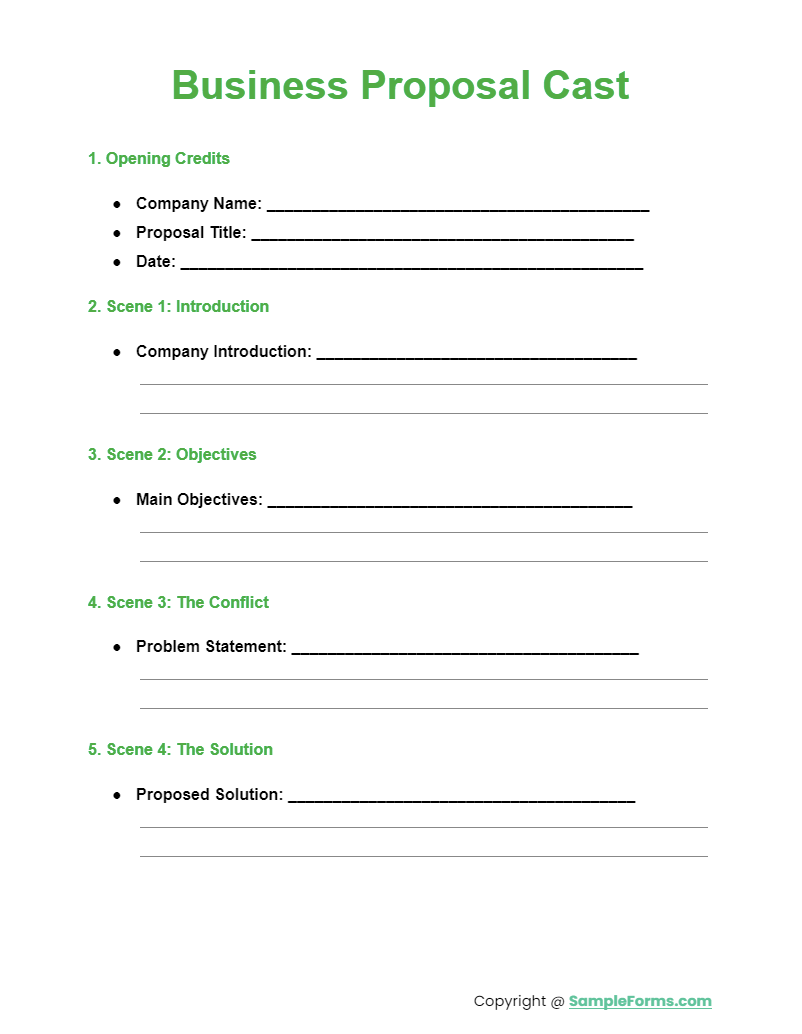 FREE 18+ Business Proposal Samples, PDF, MS Word, Google Docs