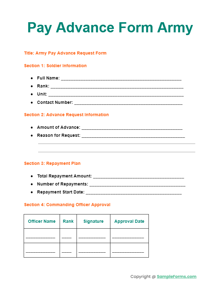 FREE 13+ Payroll Advance Form Samples, PDF, MS Word, Google Docs