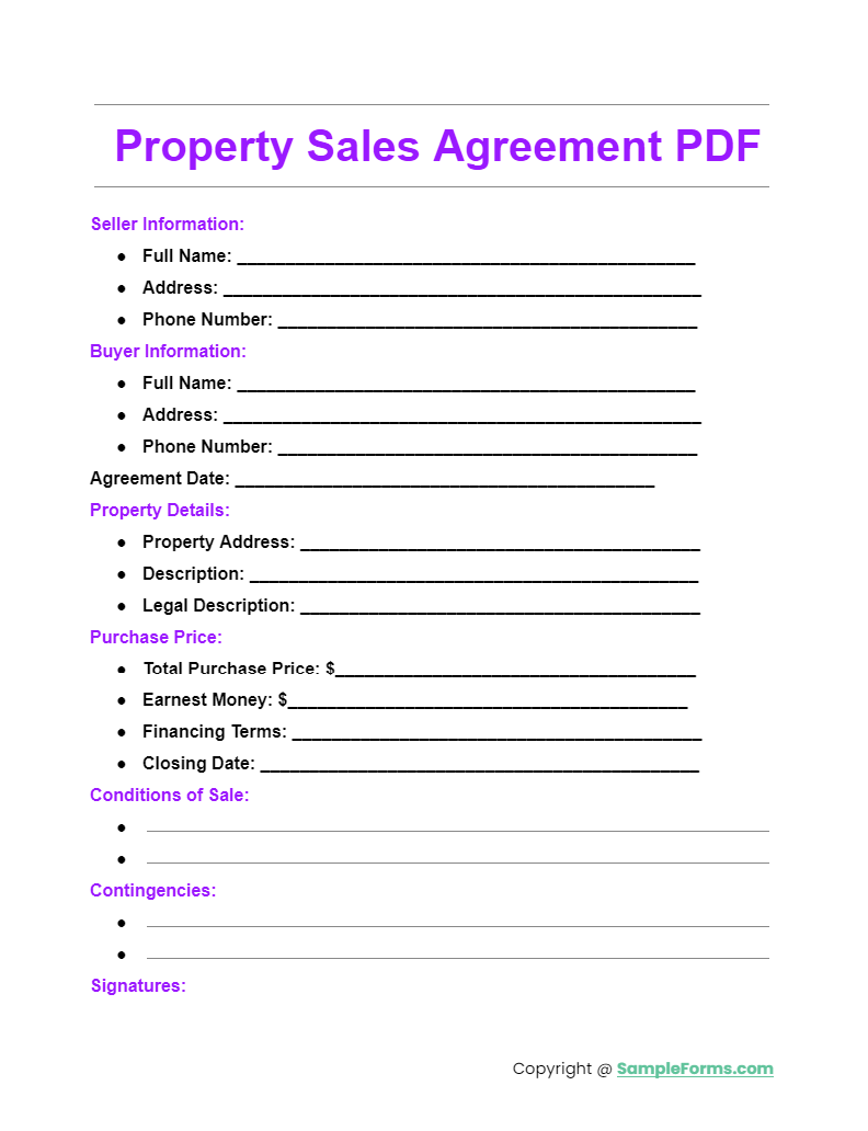 FREE 35+ Sales Agreement Form Samples, PDF, MS Word, Google Docs