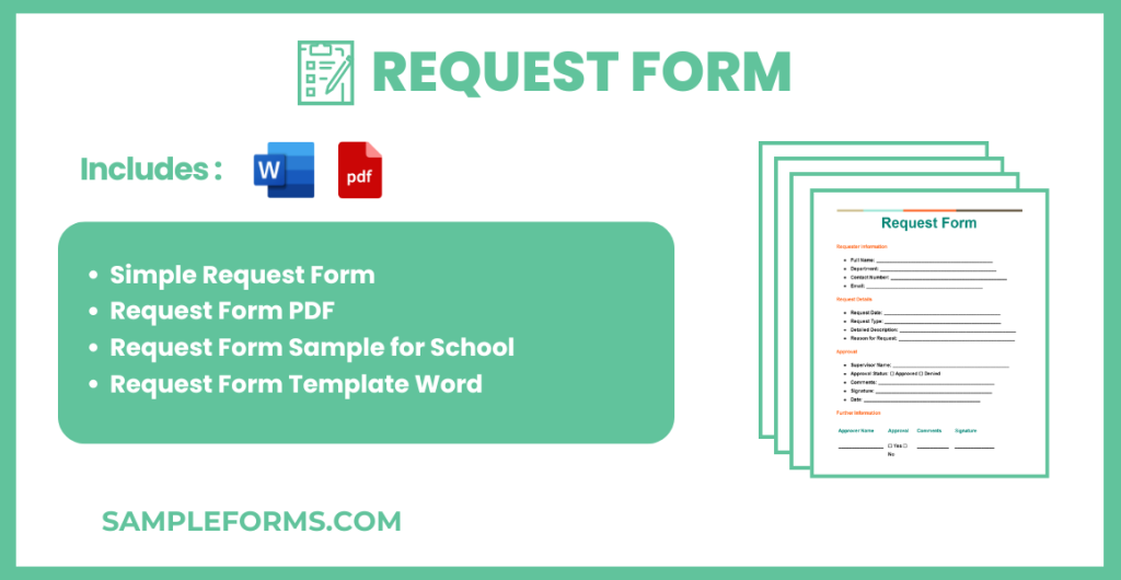 FREE 52+ Request Form Samples, PDF, MS Word, Google Docs, Excel