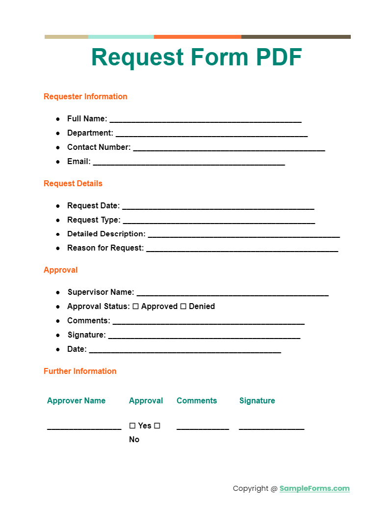 FREE 52+ Request Form Samples, PDF, MS Word, Google Docs, Excel