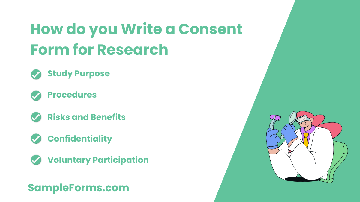 FREE 12+ Research Consent Form Samples, PDF, MS Word, Google Docs