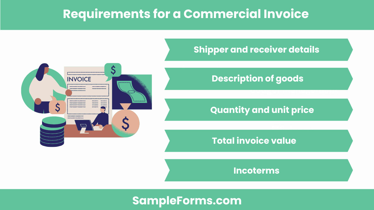 FREE 11+ Commercial Invoice Form Samples, PDF, MS Word, Google Docs