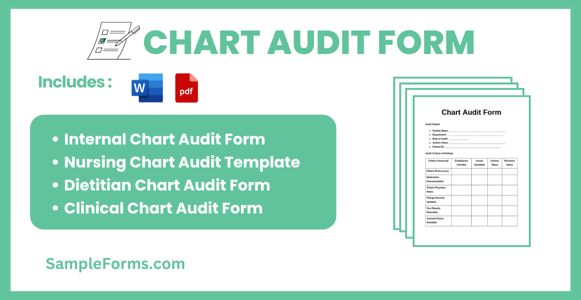 FREE 10+ Chart Audit Form Samples, PDF, MS Word, Google Docs, Excel